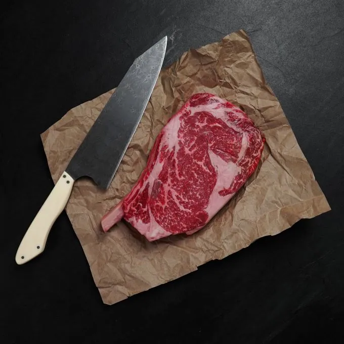 USDA Prime Bone-In Ribeye Steak | Allen Brothers